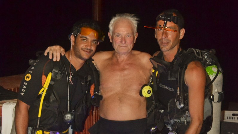 Fluo diving - Night dives with fluoresence
